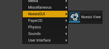 UE4Plugin: NoesisGUI Integration to UE4